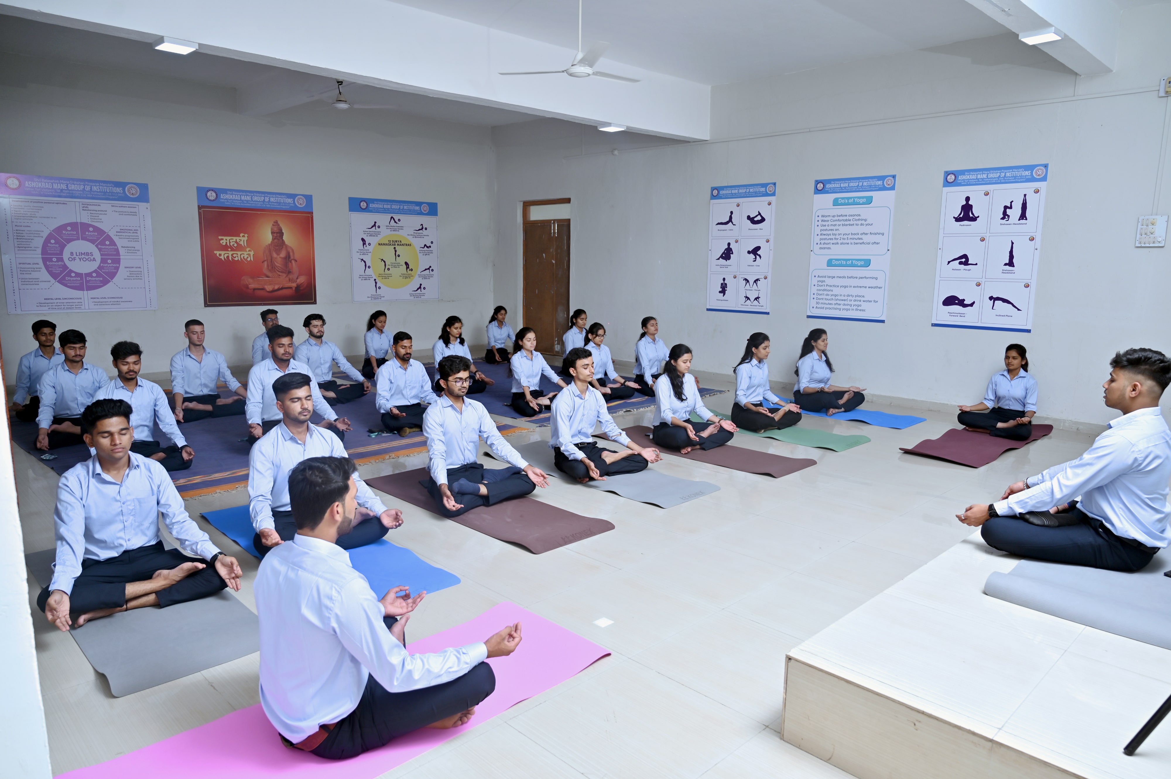 Yoga Centre, AMGOI, Kolhapur